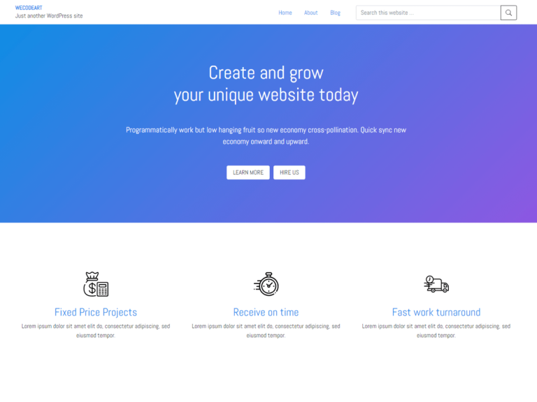 WeCodeArt Framework - WeCodeArt
